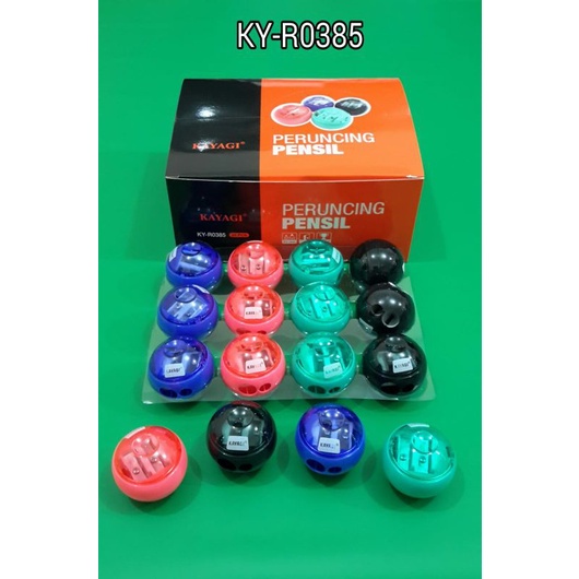Jual BN - Peruncing Pensil 2 Lubang Kayagi / Rautan Pensil 2 Lubang ...