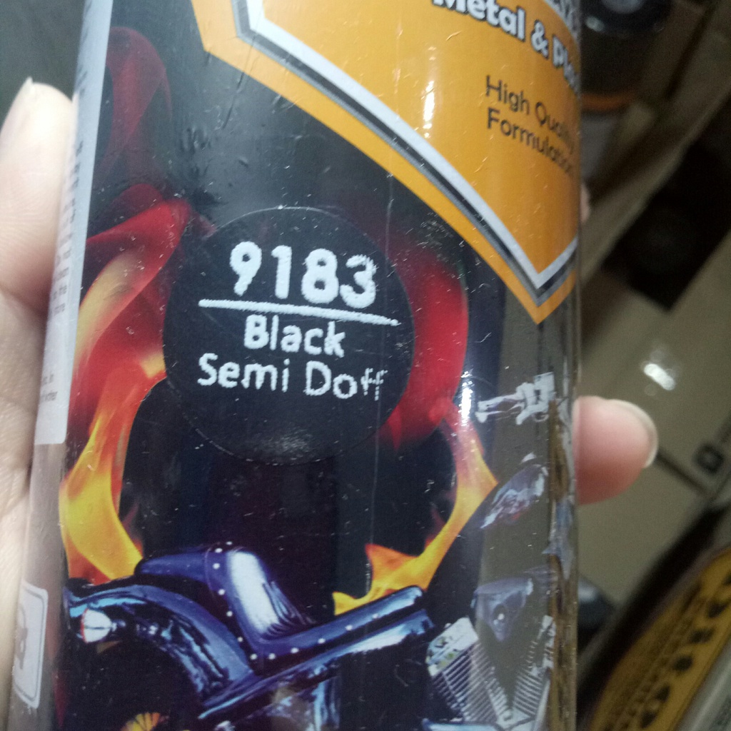 Jual cat semprot pilok pilox diton premium 400cc varian black hitam ...