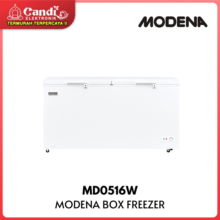 Jual MODENA Chest Box Freezer Kapasitas 510 Liter MD 0516 W Power Duo ...