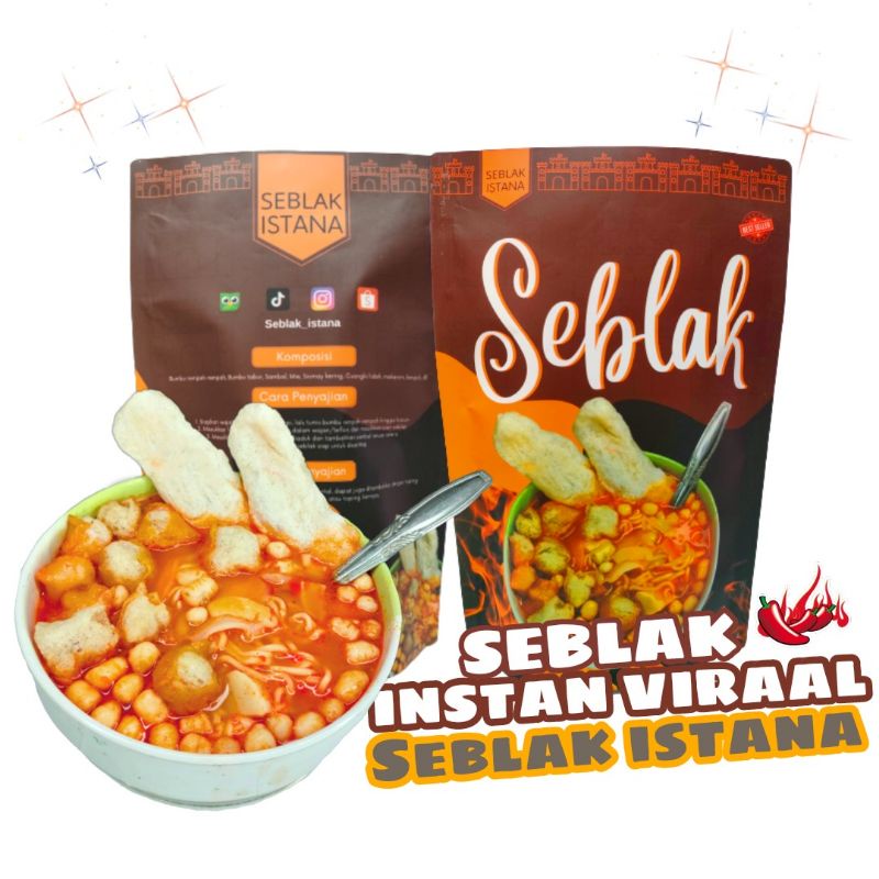 Jual SEBLAK INSTAN VIRAL SEBLAK ISTANA | Shopee Indonesia