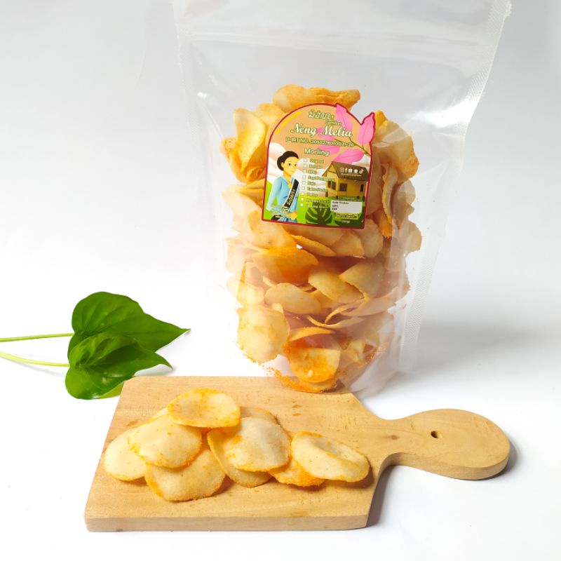 Jual Refill Morling 250 gr Cemilan Neng Melia Toples || Keripik Cemilan ...