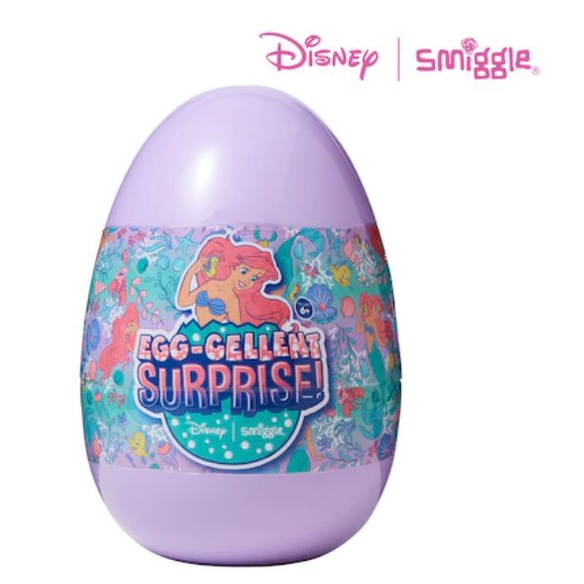 Jual Smiggle Disney Princess Ariel Egg-Cellent Surprise/Telur Smiggle ...