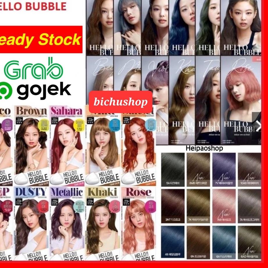 Jual Stock Terbatas MISE EN SCENE HELLO BUBBLE HAIR COLOR x BLACKPINK ...