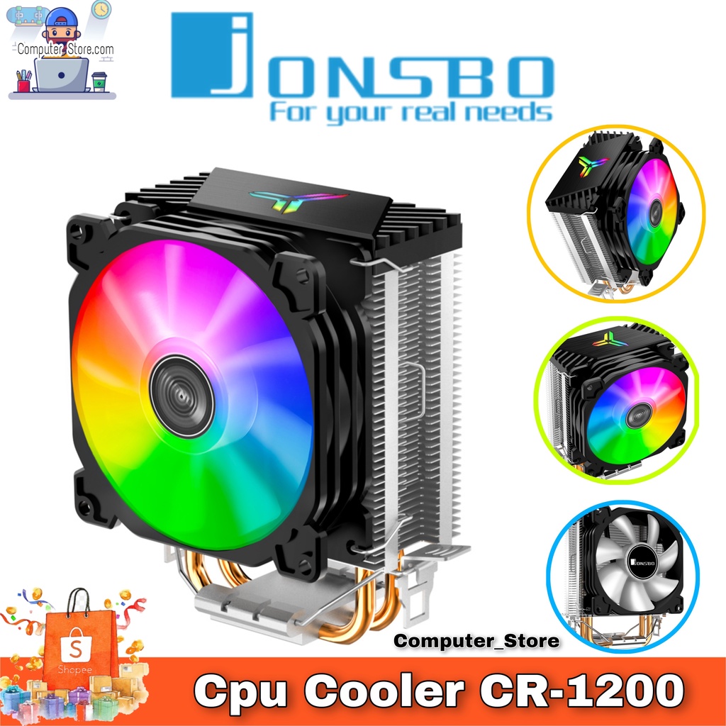 Jual HSF Cooler Jonsbo CR-1200 RGB Fan CPU Cooling Processor Intel AMD ...