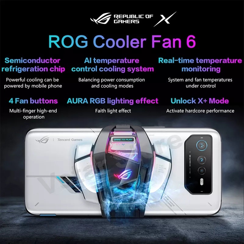 Jual AEROACTIVE COOLER FOR ROG 6 PHONE SERIES | Shopee Indonesia