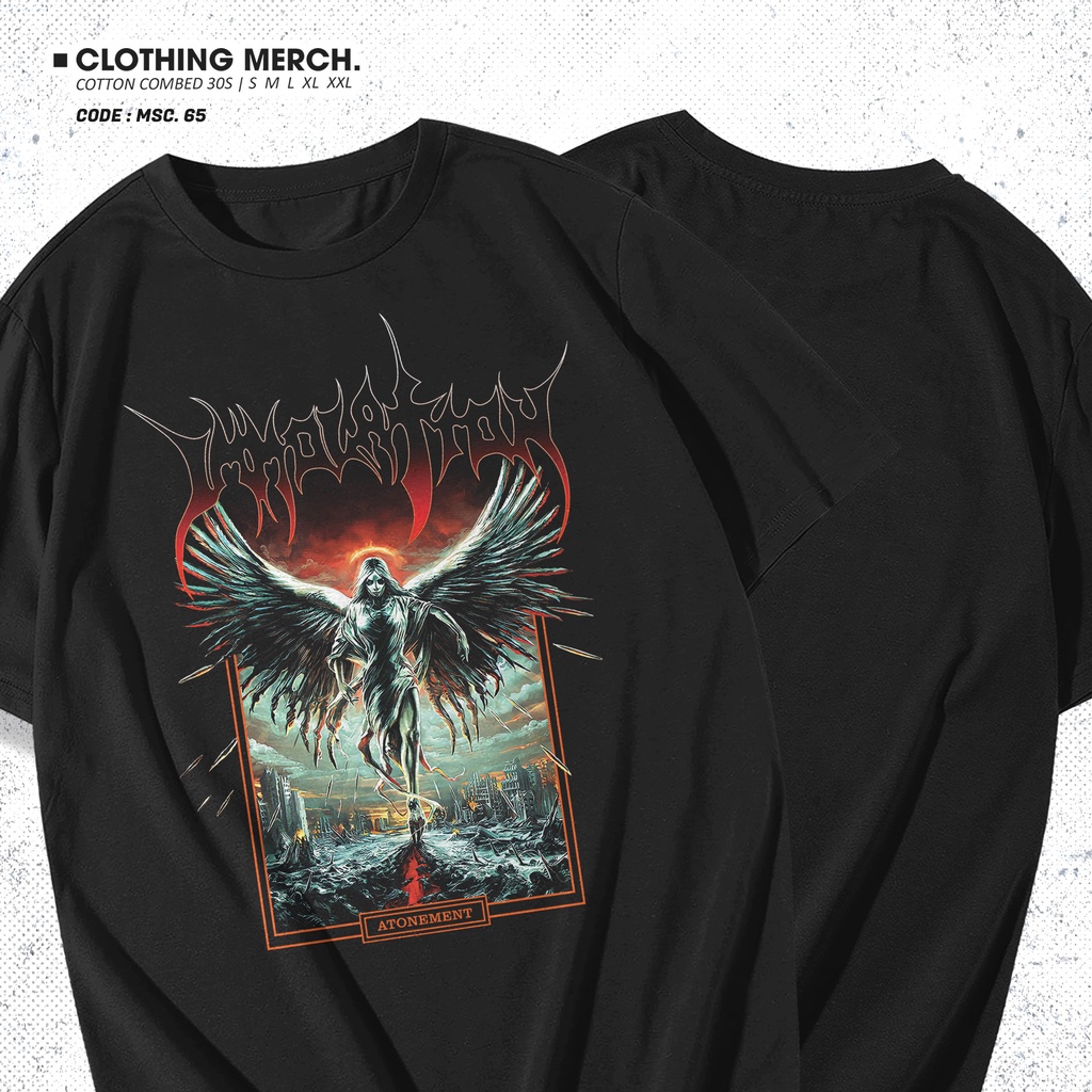 Jual Tshirt Kaos Merchandise band metal - Immolation | Shopee Indonesia