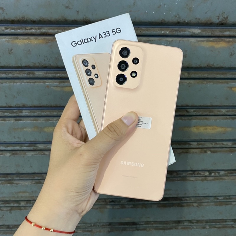 Jual Samsung A33 5G Ram 8/256gb Bekas pakai second normal Fullset ...