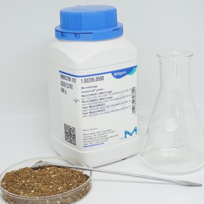 Jual MacConkey Agar|MERCK|Microbiology|1.00205.0500|500g | Shopee Indonesia