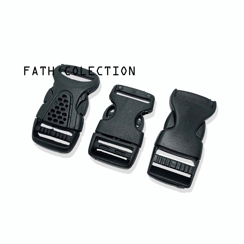 Jual BUCKLE TAS / KUNCI SODOK TAS 2 CM / KUNCI SLOT PLASTIK PP | Shopee ...