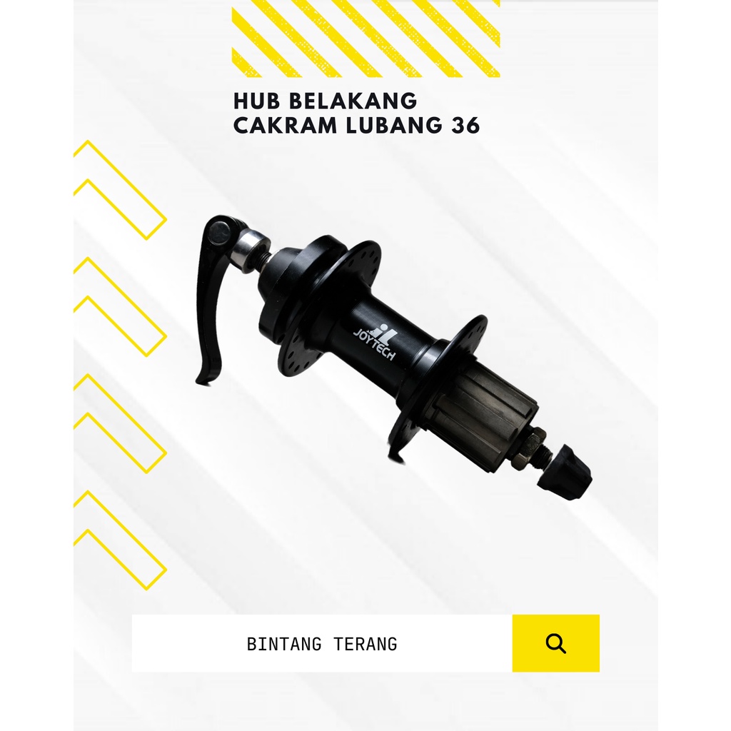 Jual Hub Freehub Joytech 36 holes disc brake hitam Black | Shopee Indonesia