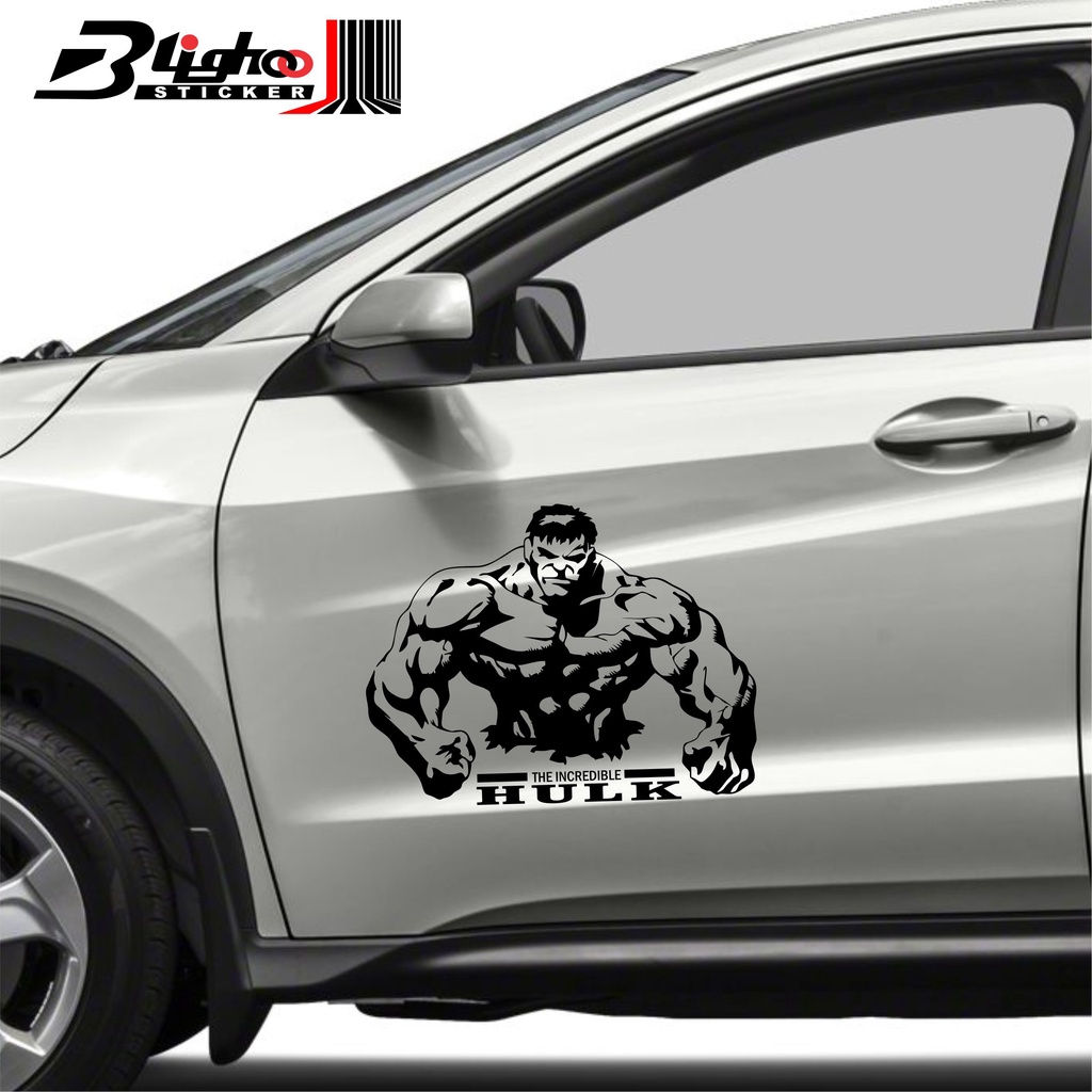 Jual Stiker Kaca Mobil Body Keren Cutting Sticker Mobil Hulk 40cm 8084