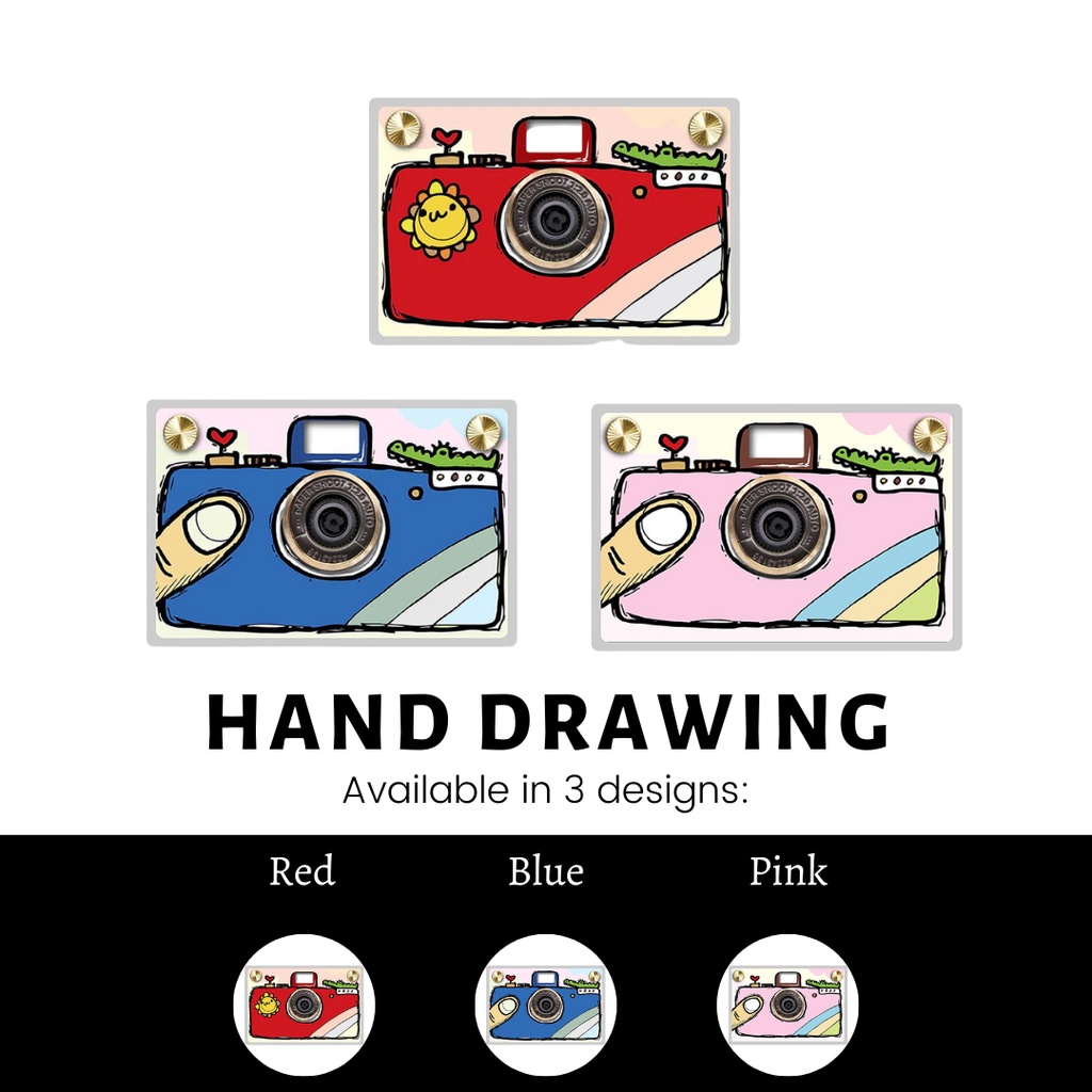 Jual Hand Drawing Series - Paper Shoot Camera (Digital Camera) | Shopee ...
