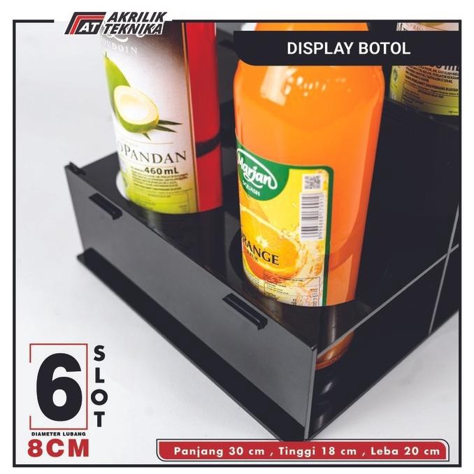 Jual RAK / DISPLAY BOTOL SIRUP / SYRUP / ORGANIZER MINUMAN KAFE / 6 ...