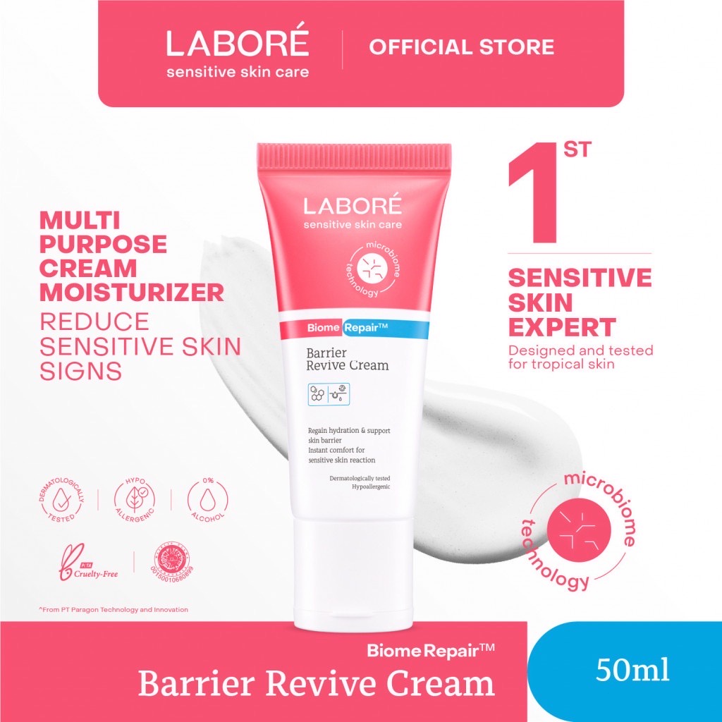 Jual LABORE Skin Care Indonesia / GentleBiome Mild Cleanser Hydration ...