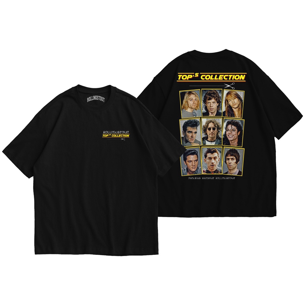 Jual Rollingstout Tshirt - Top Collection Star | Kaos Band | Parodi Pangkas Rambut Plesetan Lucu ...