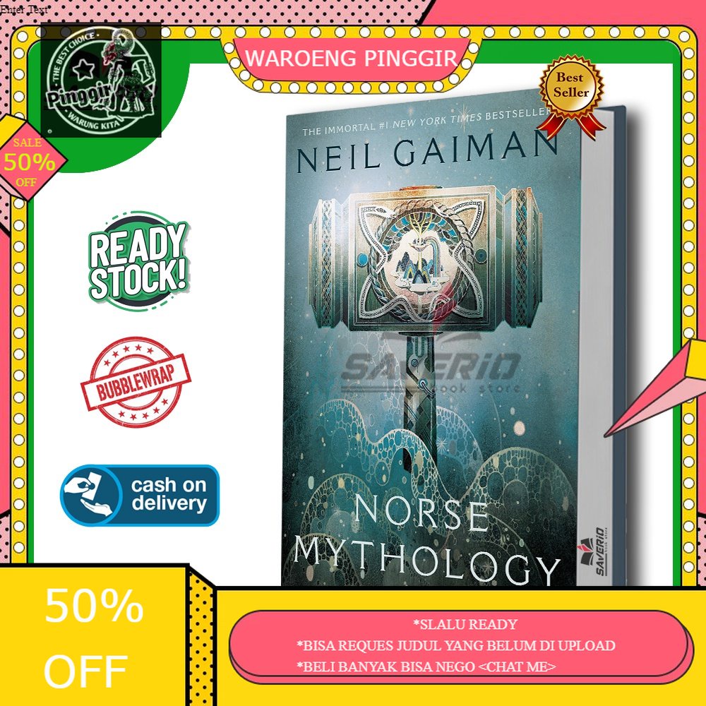 Jual Buku Norse Mythology by Neil Gaiman | Shopee Indonesia