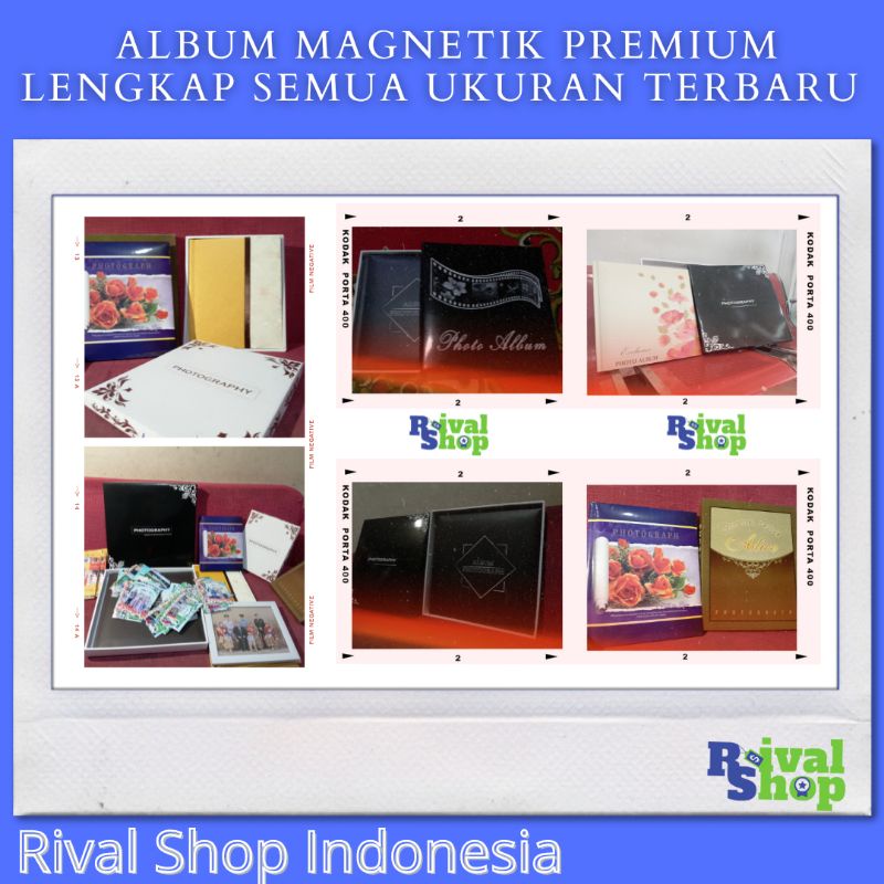 Jual ALBUM FOTO MAGNETIK PREMIUM LENGKAP TERBARU | ALBUM FOTO 4R ...