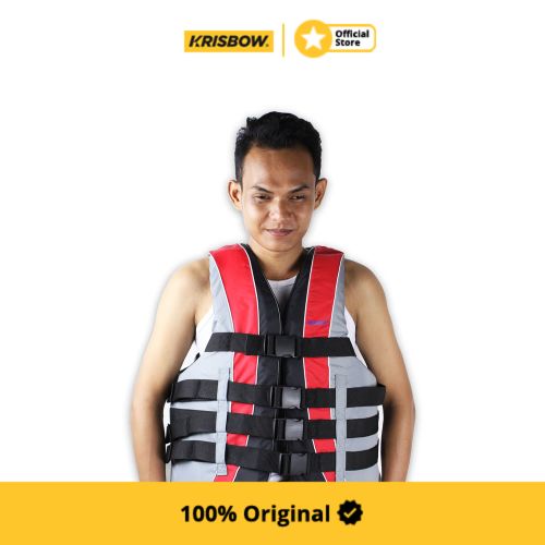 Jual Krisbow Life Vest Rompi Pelampung Srlvrngl Size L/Xl - Merah ...