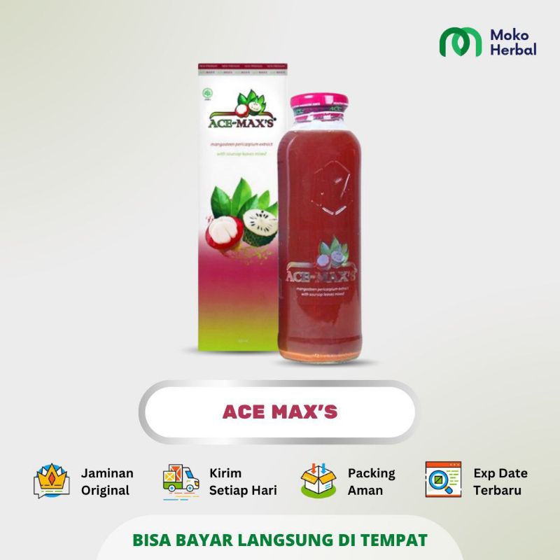 Jual Ace Max's / Ace Maxs / AceMaxs - Extra Kulit Manggis Original [350 ml] | Shopee Indonesia