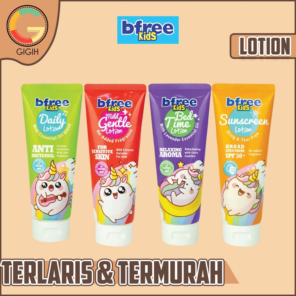 Jual BFREE KIDS SUNSCREEN HAND & BODY LOTION ALL VARIAN / LOTION ANAK ...