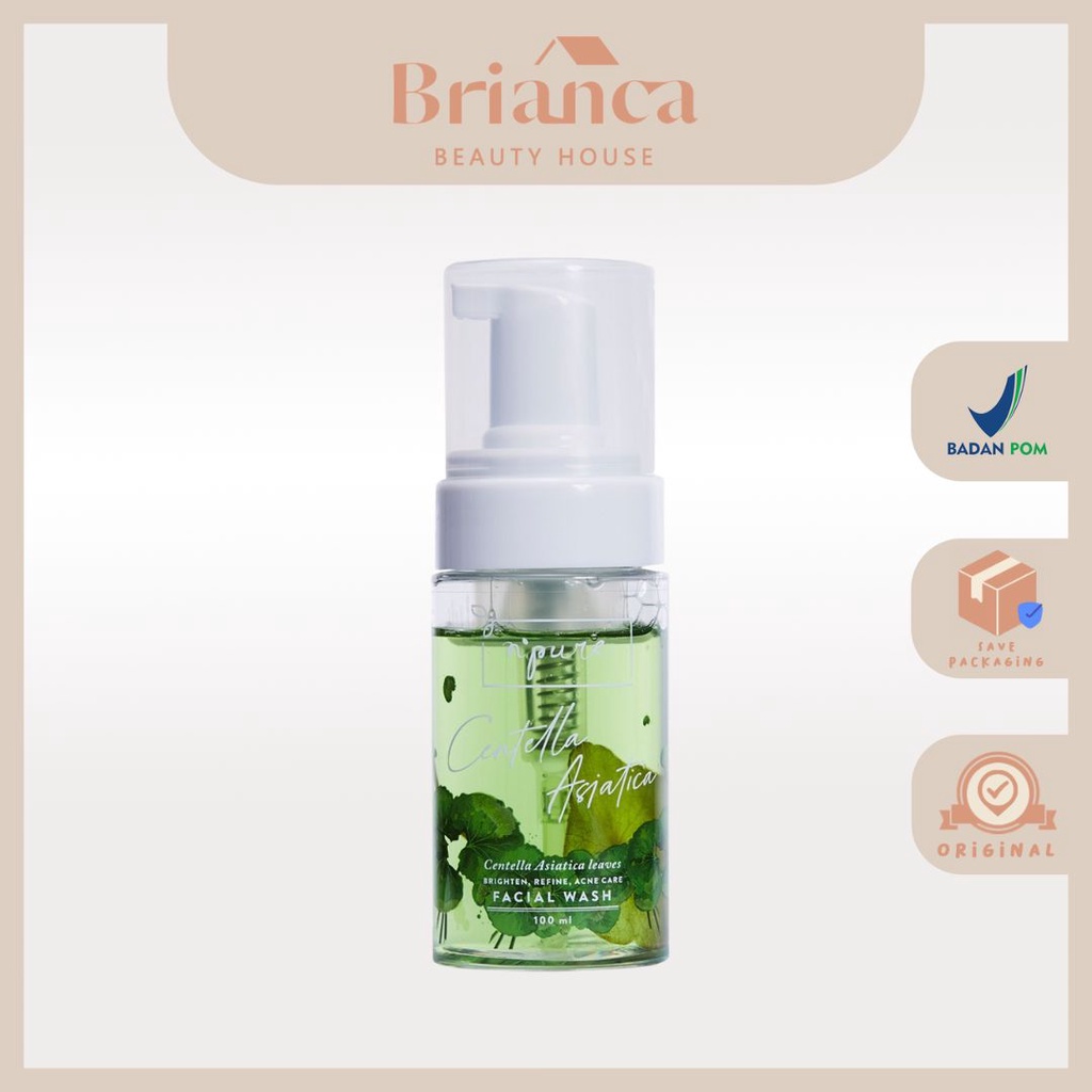 Jual BRIANCA - NPURE LIMITED EDITION Face Wash Cica Series | Shopee ...