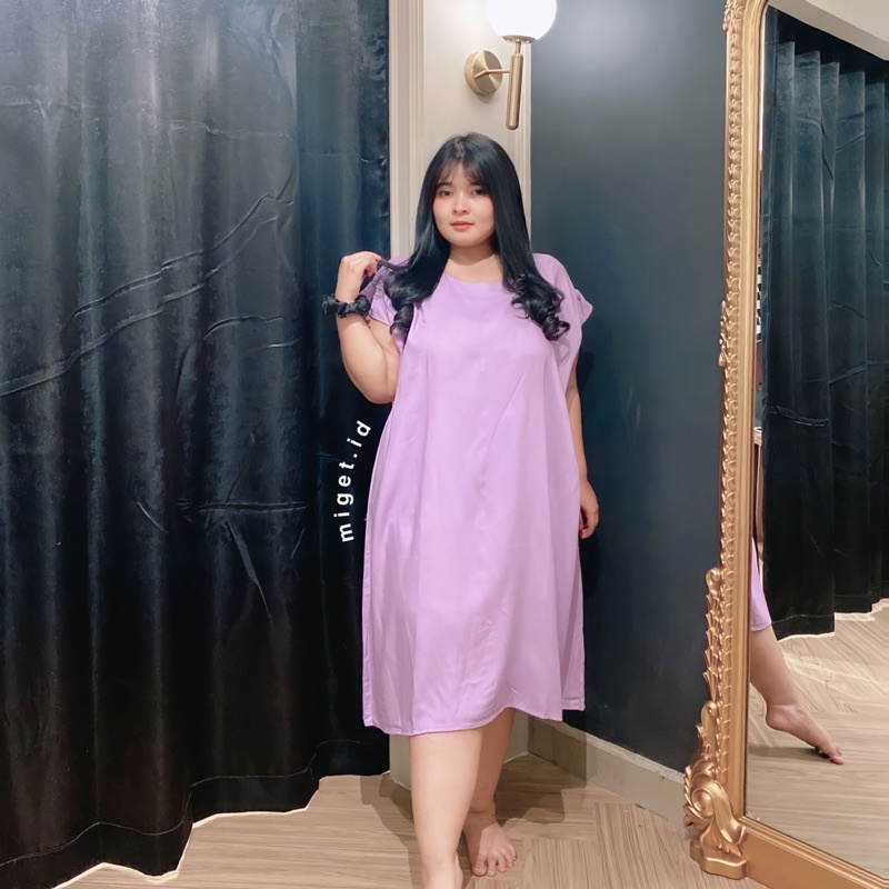 Jual Miget Simple Daster | Pakaian Tidur Plus Size | Shopee Indonesia