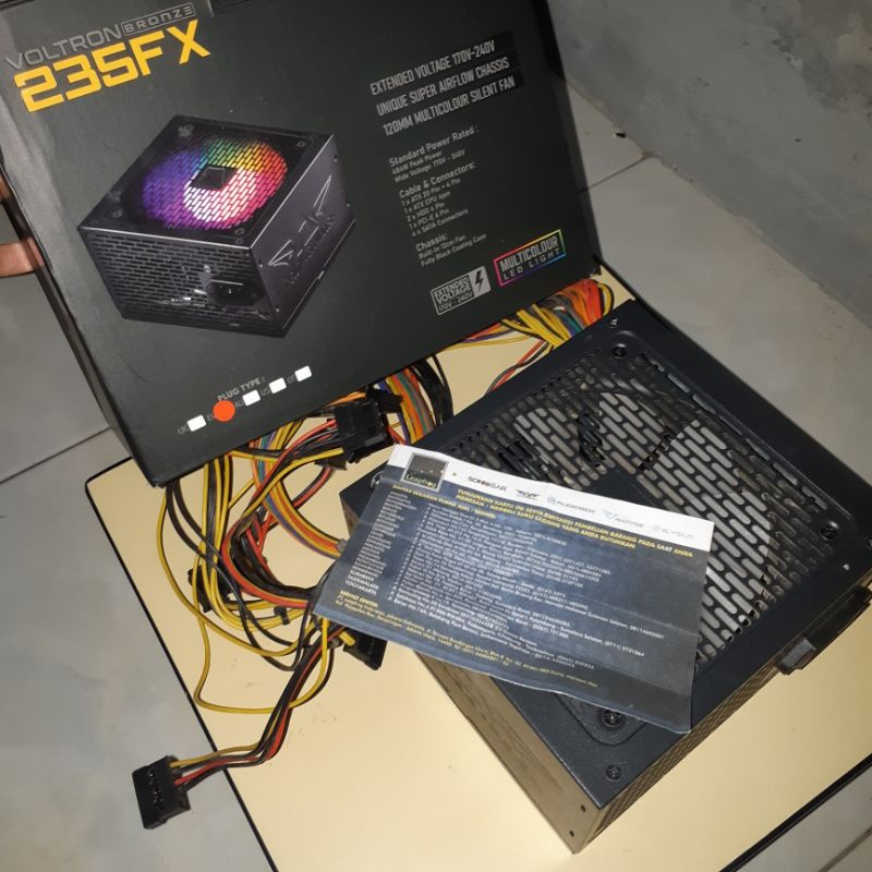 Jual PSU Armageddon Voltron 225FX RGB (Power Supply) | Shopee Indonesia