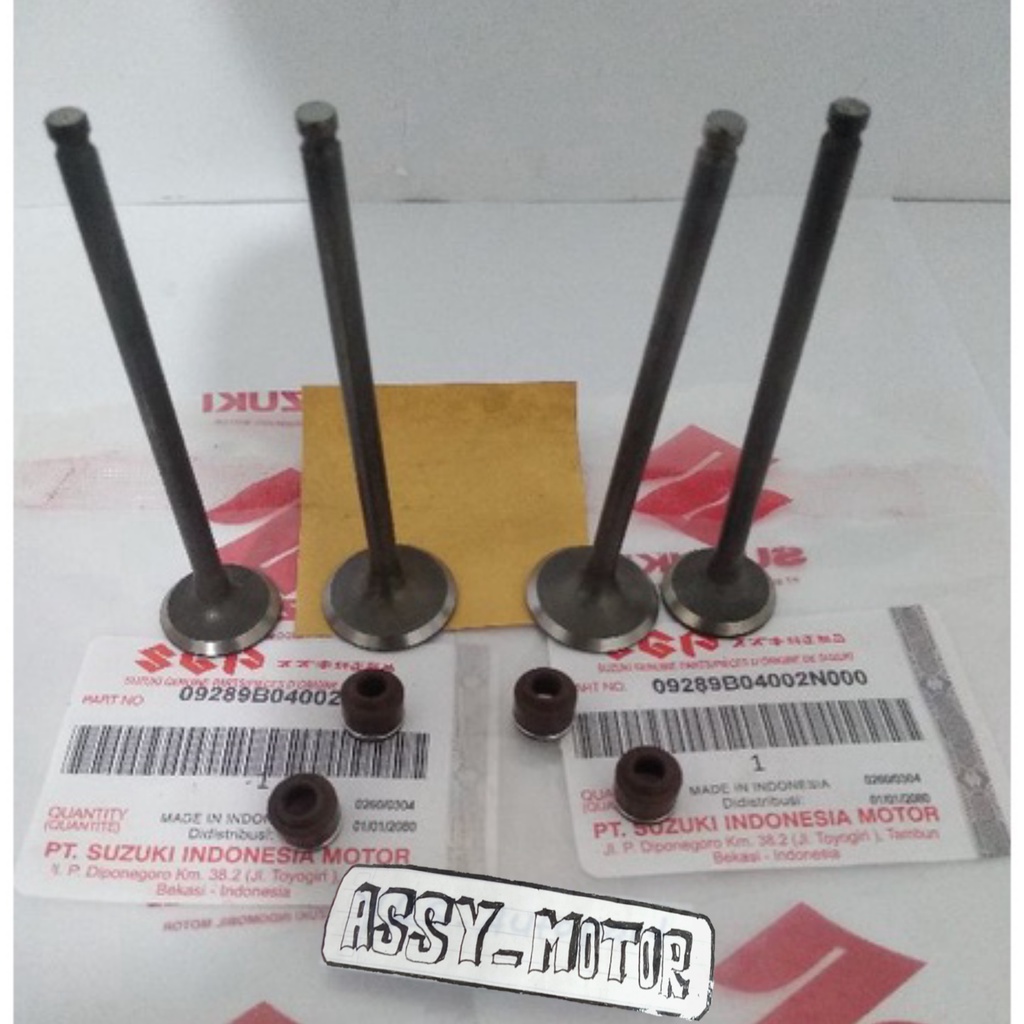 Jual Klepset (2pc IN & 2pc EX) Satria Fu 150 Lama Suzuki Sartia Fu 150 ...