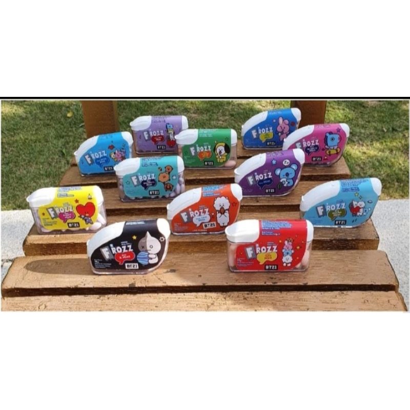 Jual FROZZ X BT21 (7 pcs Bonus Freebies) | Shopee Indonesia