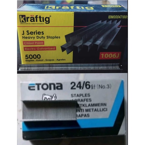 Jual ISI STAPLES UNTUK PASANG JOK MOTOR / isi staples model U | Shopee ...