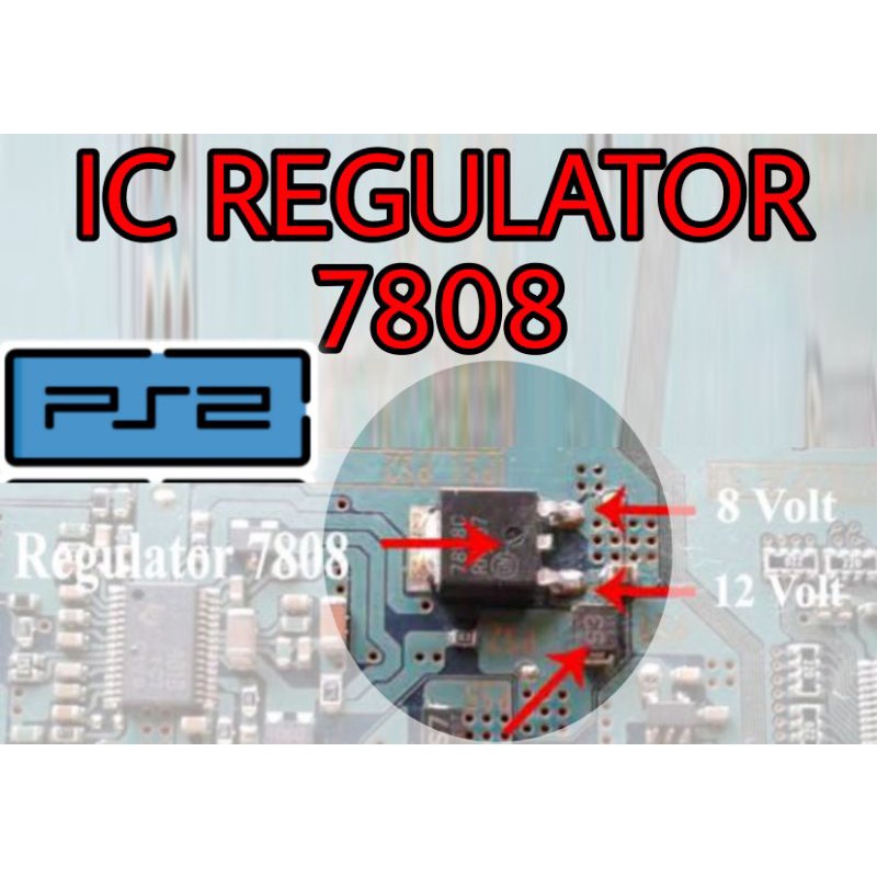 Jual IC REGULATOR PS2 7808 | Shopee Indonesia