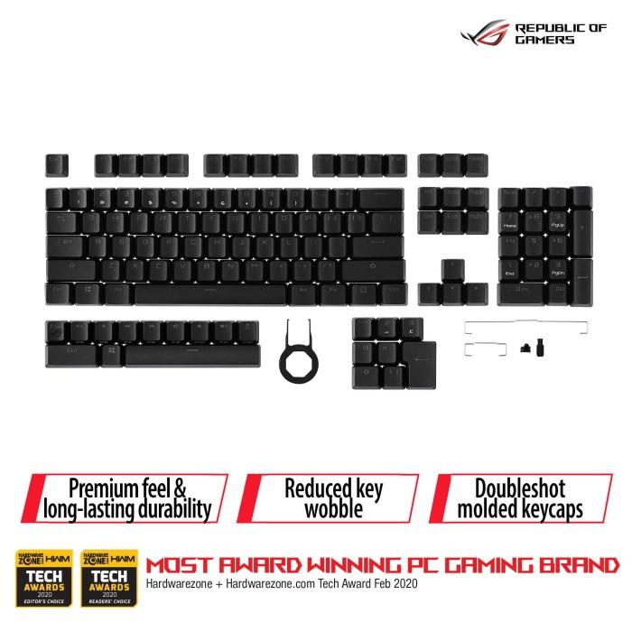 Jual Asus Rog Pbt Doubleshot Keycap Set For Rog Nx Switches 27 | Shopee ...
