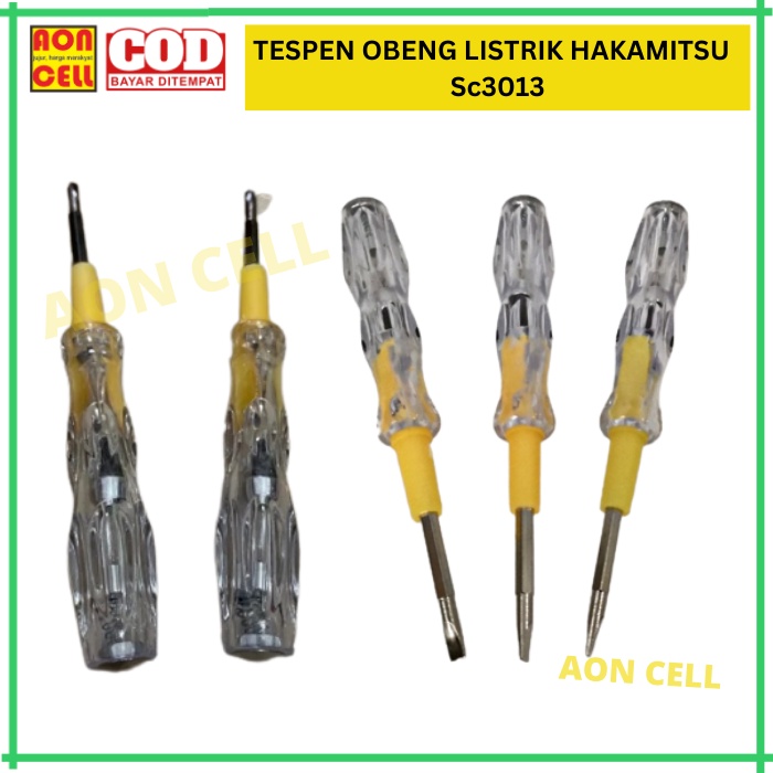Jual TESPEN TES PEN OBENG LISTRIK HAKAMITSU Sc3013 bahan bagus ...