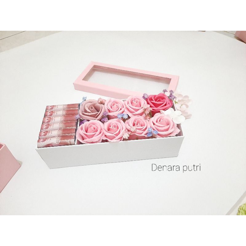 Jual Money bloom box,money box ,buket uang ,bouquet ultah,bouquet ...