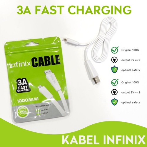 Jual [ADA HARGA GROSIR] Kabel Data Charger MICRO INFINIX HOT 9 PLAY HOT ...