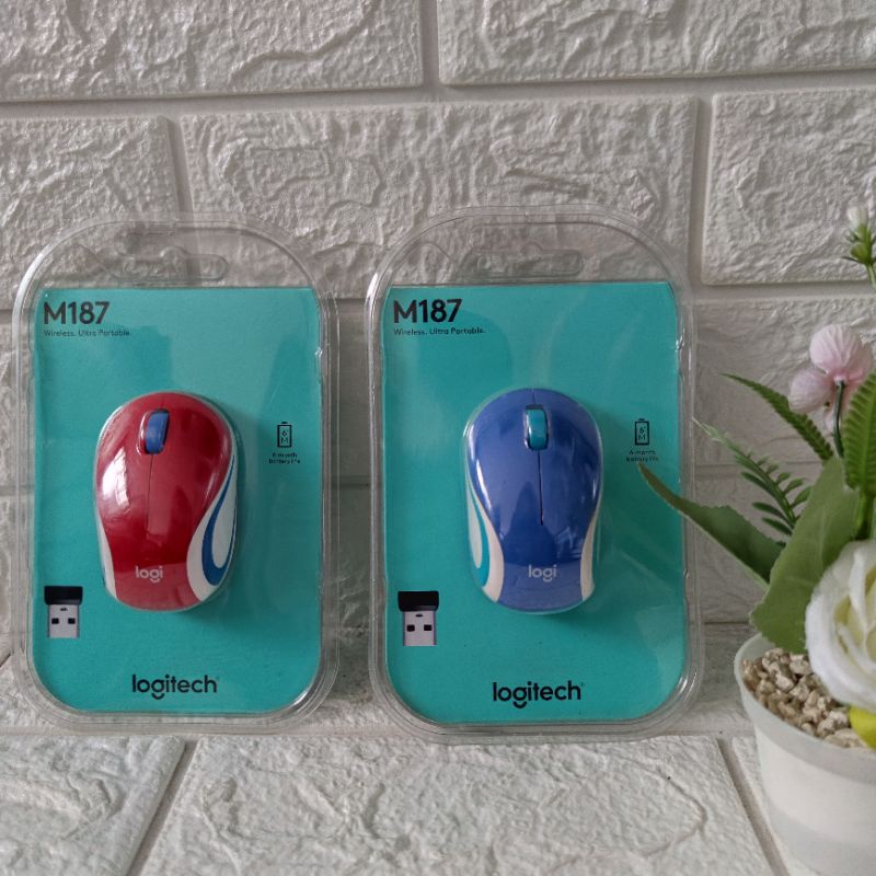 Jual MOUSE LOGITECH M187 WIRELESS | Shopee Indonesia