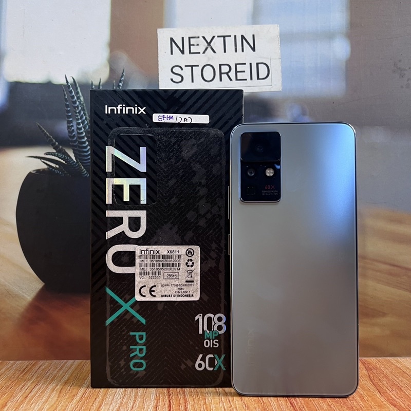 Jual INFINIX ZERO X PRO 8/256 45watt SECOND FULLSET | Shopee Indonesia