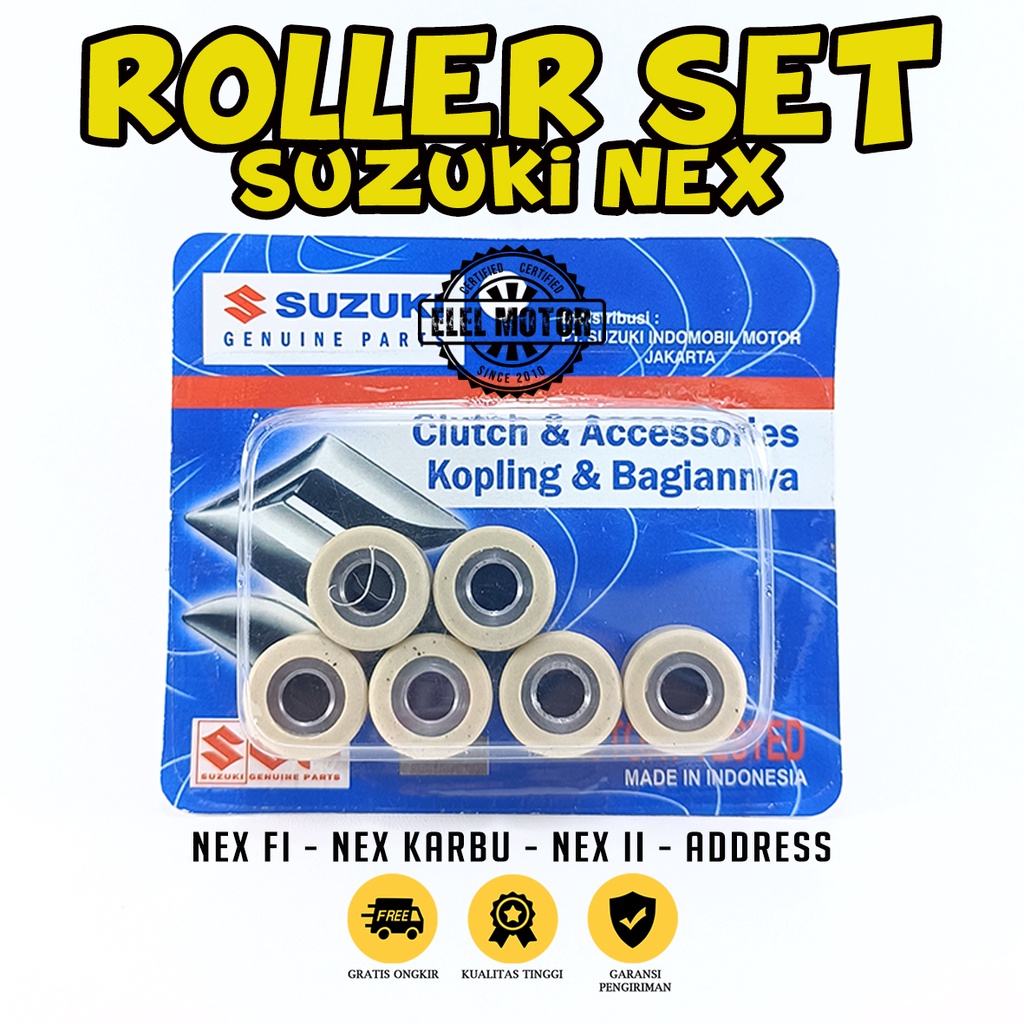 Jual Roller Roler Loler Set Suzuki Nex 1 2 110 Karbu Fi Address Let's ...