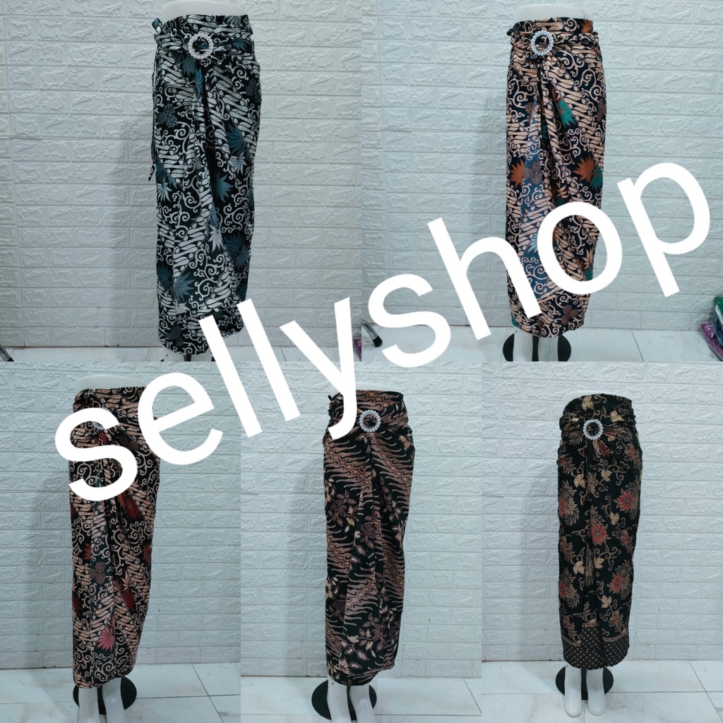 Jual SELLYshope ROK LILIT BATIK ANEKA MOTIF BAHAN PRADA FOIL PREMIUM ...