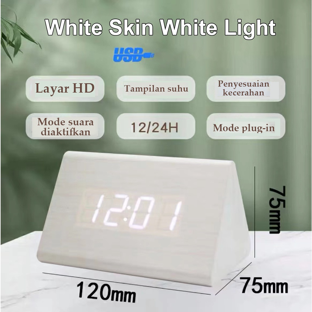 Jual MYN Mall Jam Kayu / Jam Meja Kayu Digital Led / Digital Jam Led ... Jual MYN Mall Jam Kayu / Jam Meja Kayu Digital Led / Digital Jam Led ...