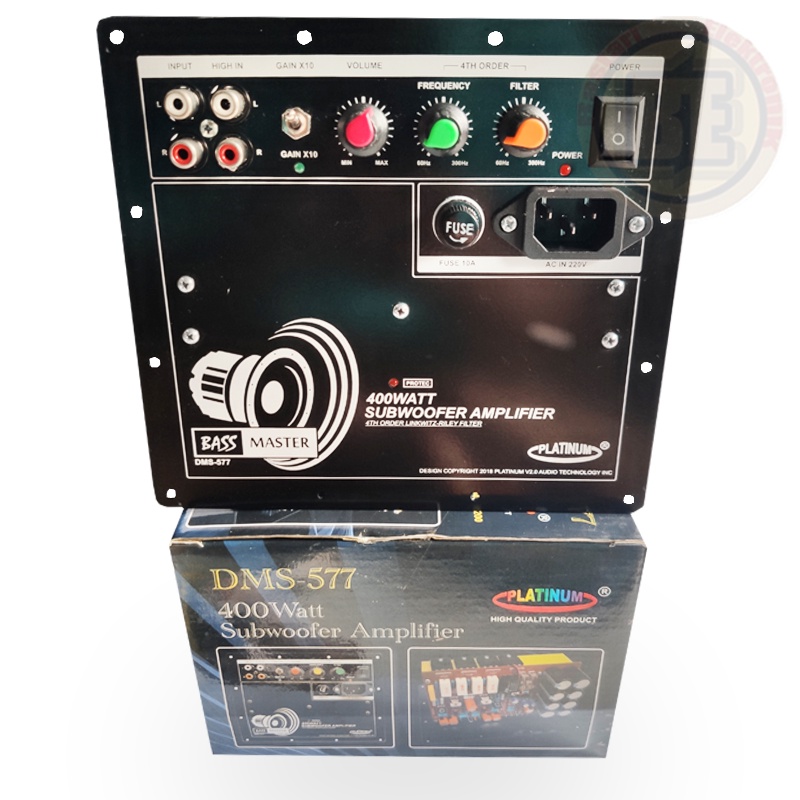 Jual POWER AKTIF SUBWOOFER AMPLIFIER 400W BASS SUB DMS 577 DMS577 ...