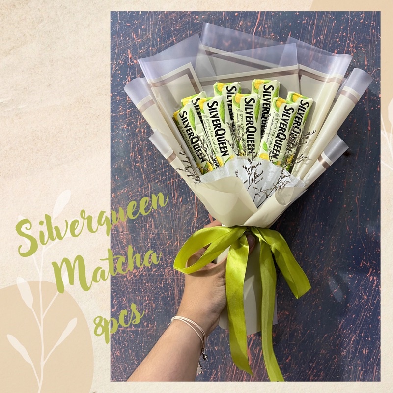 Jual BUKET SILVERQUEEN MATCHA REALPICT // BUKET KADO ULANGTAHUN ...