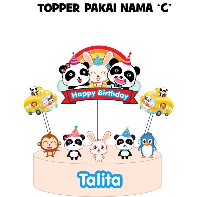 Jual cake topper BABYBUS / BABY BUS | Shopee Indonesia
