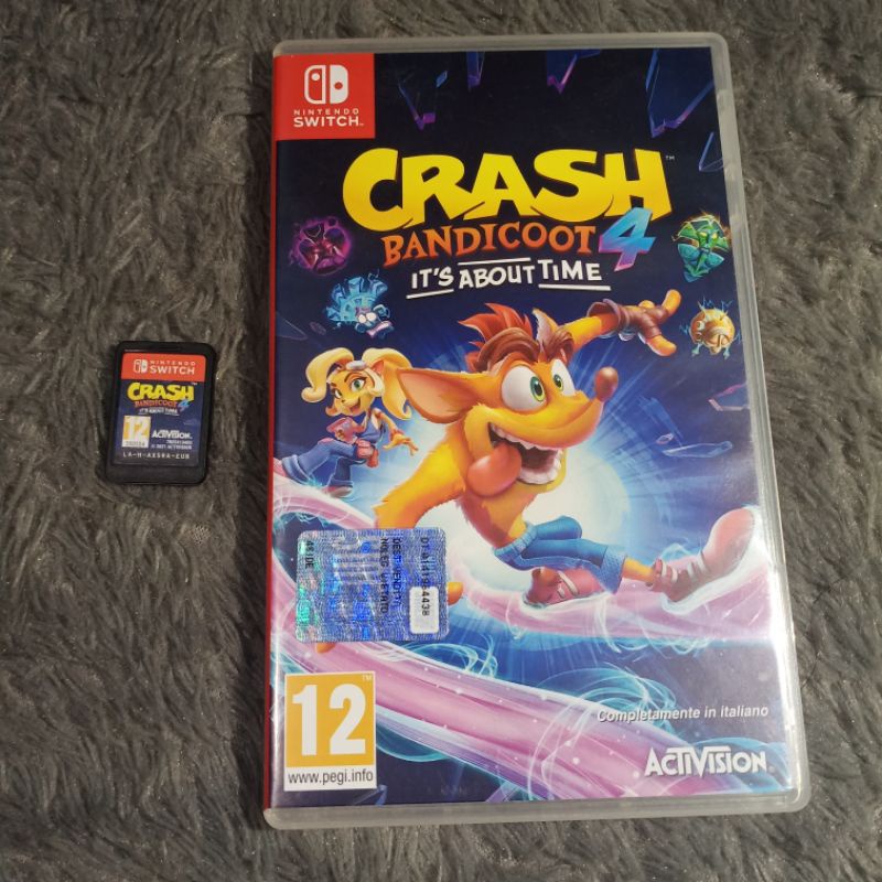 Jual NINTENDO SWITCH GAME CRASH BANDICOOT IT'S ABOUT TIME (SECOND) | Shopee Indonesia