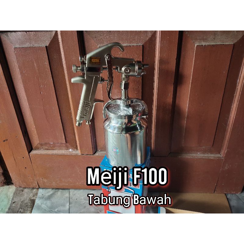 Jual Spray gun meiji f100 tabung bawah | Shopee Indonesia