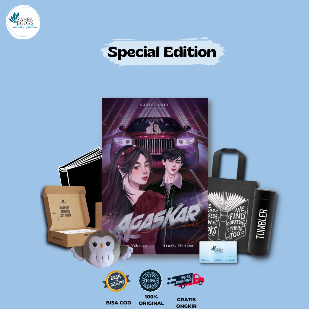 Jual NOVEL AGASKAR BY NAZIERANFF | Shopee Indonesia