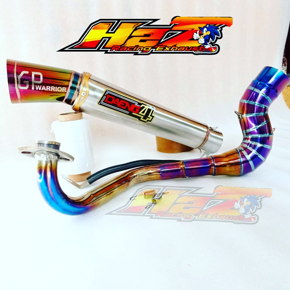 Jual Exhaust Daeng Pipe for mio sporty, mio i125,click 125,150,n max ...