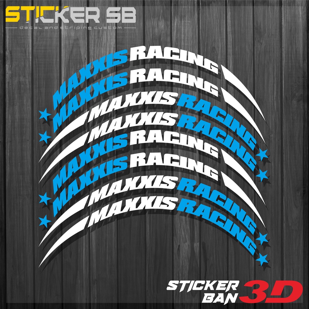 Jual Stiker Ban - Stiker Tire Bomb / Stiker Font Ban sticker ban 3D ...