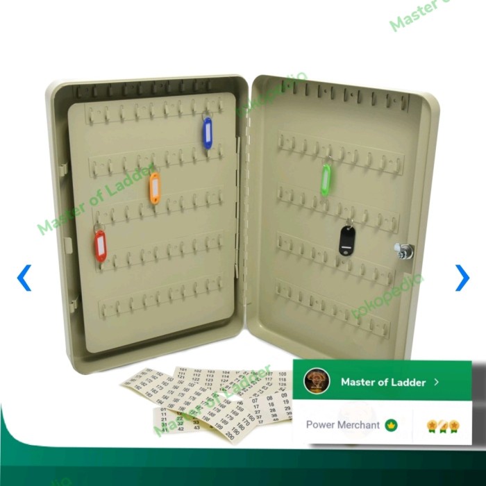 Jual Krisbow Kotak Kunci Berdaya Tampung 200 Kunci KEY BOX 200 KEYS ...