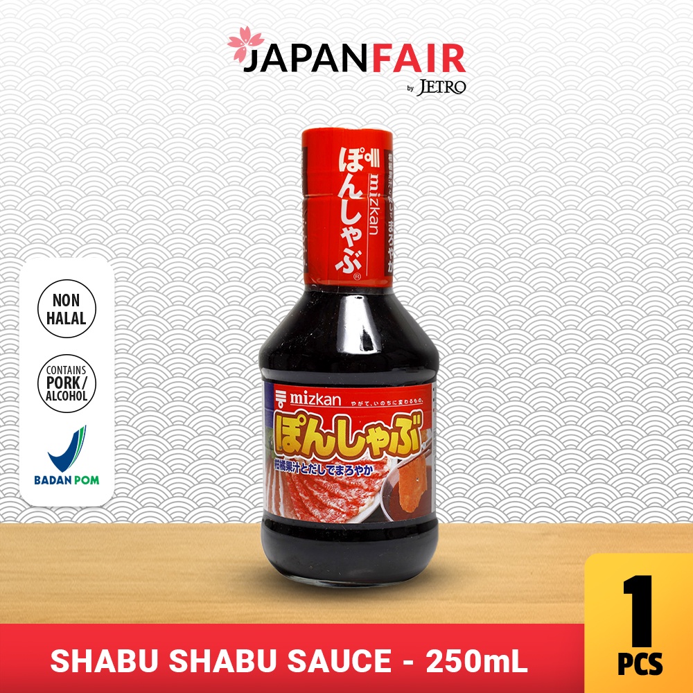 Jual Saus Shabu Impor Jepang MIZKAN Pon Shabu 250ml Bumbu Shabu-Shabu Saos Masak Memasak Masakan ...